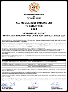 All Members of Parliament to Acquit the 2024 Provincial and District ...